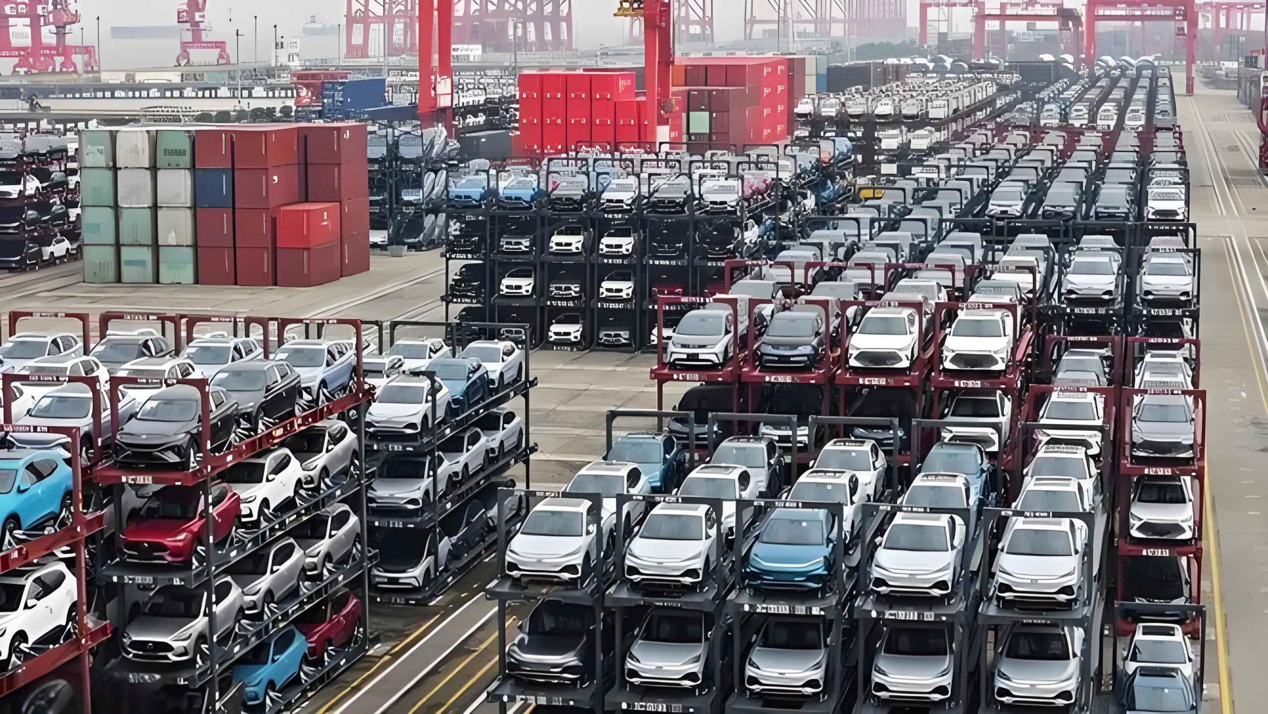 Export of new energy vehicles UN3171